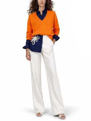 Fendi Camicia In Popeline Di Cotone