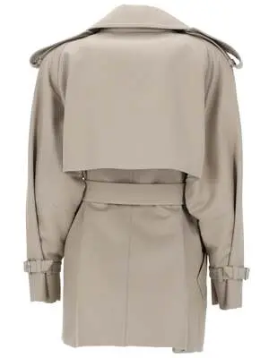 Max Mara Spolverino Corto In Cotone
