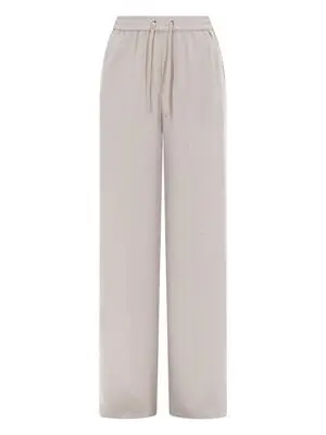 Herno Jogger Pants With Drawstring - Gray