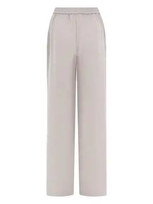 Herno Jogger Pants With Drawstring - Gray