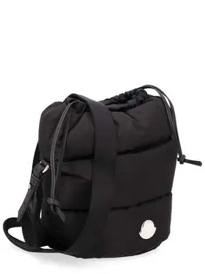 Moncler Quilted Bucket Bag - Black