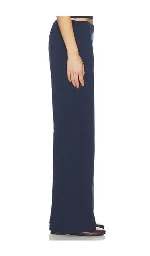 VIR VITA Hilda Pointelle Pant In Navy