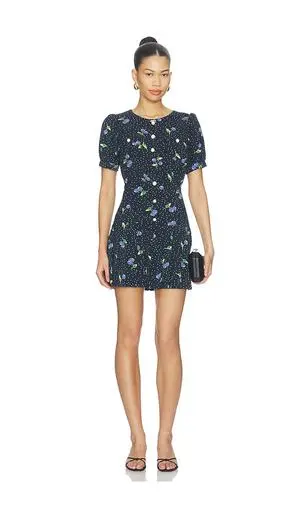 Astr The Label Brenlee Dress In Navy