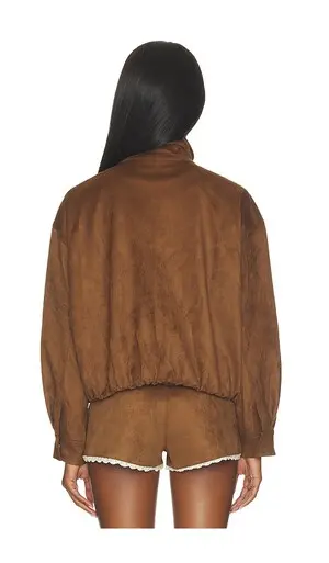 Astr The Label Cooper Jacket - Chestnut