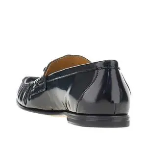 Fendi Scrunch' Leather Loafers