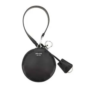 Prada Re-nylon And Leather Foldable Mini Bag