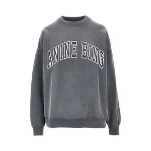 ANINE BING Miles' Crewneck Sweatshirt - Grey