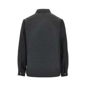 Fendi Padded Ff Jacquard Nylon Overshirt