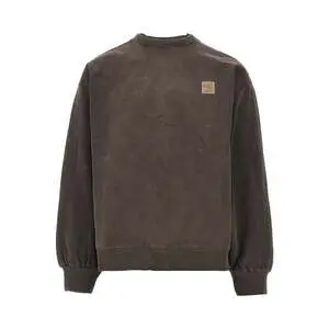 Carhartt Work In Progress Vita' Bleached-out Crewneck Weathirt