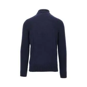 PIACENZA CASHMERE 1733 Cashmere-blend Turtleneck Sweater