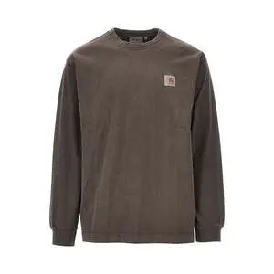 Carhartt Work In Progress Vita' Long-leeved T-hirt - Brown