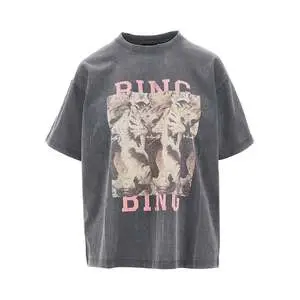 ANINE BING Tiger Bing' Print T-shirt