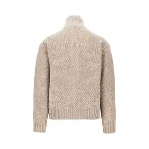 PIACENZA CASHMERE 1733 Cashmere-blend Cable Knit Cardigan