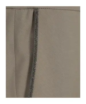 Fabiana Filippi Straight-leg Drawstring Trousers