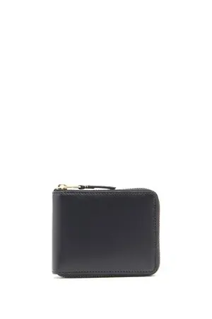 Comme Des Garçons Zipper Wallet - Black