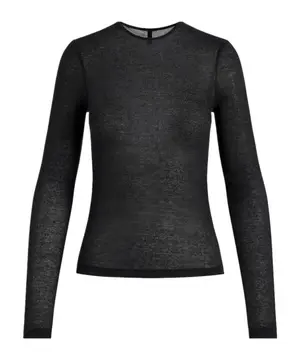 SKIMS Translucent T-shirt - Black