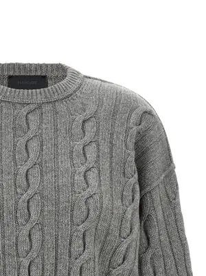 HAIKURE Cropped Knit Sweater