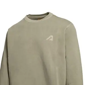 AUTRY Distressed-detail Crewneck Sweatshirt
