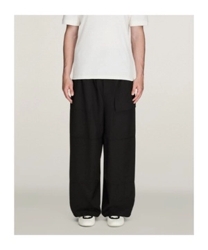Y3 Wool Wide Trousers