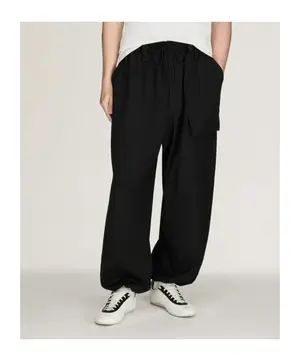 Y3 Wool Wide Trousers