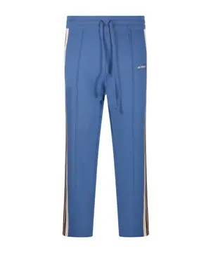 AUTRY Logo Patch Drawstring Trousers - Blue