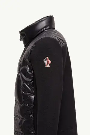 Moncler Padded Fleece Zip-up Sweatshirt
