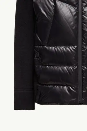 Moncler Padded Fleece Zip-up Sweatshirt
