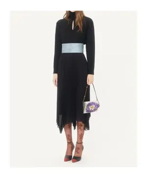 Valentino Garavani Pleated Midi Skirt