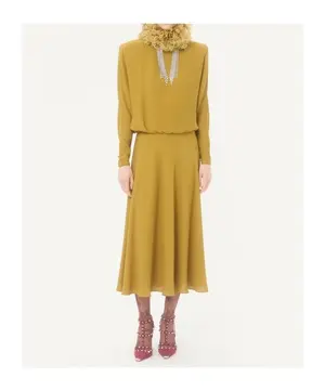 Valentino Garavani Long Sleeve Dress