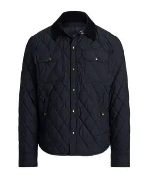 Polo Ralph Lauren Corduroy-collar Quilted Jacket