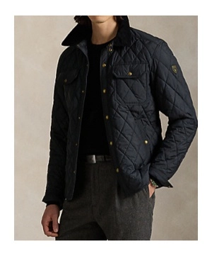 Polo Ralph Lauren Corduroy-collar Quilted Jacket
