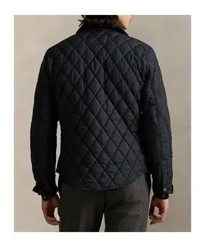 Polo Ralph Lauren Corduroy-collar Quilted Jacket