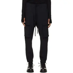 THOM KROM Cargo Jogger Pants - Black