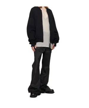 THOM KROM Zip-up Panelled Jacket