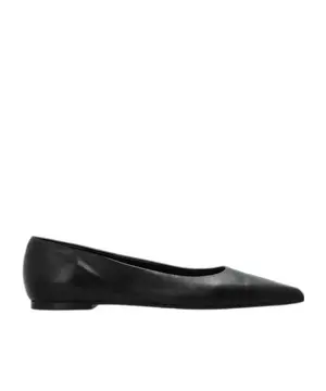 AeydĒ Cassy Pointed-toe Flats - Black