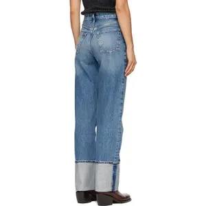 AGOLDE Cuffed Wideleg Jeans