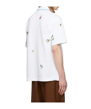 Casablanca Embroidered Polo Shirt