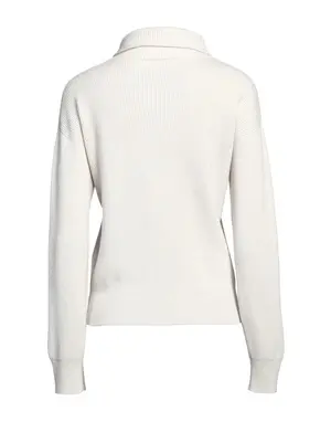 Brunello Cucinelli Cashmere Half-zip Sweater - White