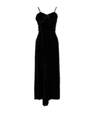 MAISON MARGIELA Velvet Sleeveless Dress - Black