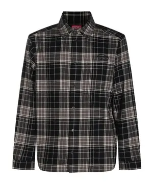 DIESEL® Long-sleeved Shirt - Black