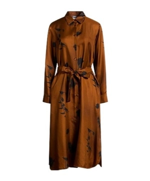 Max Mara Printed Cady Shirt Dress