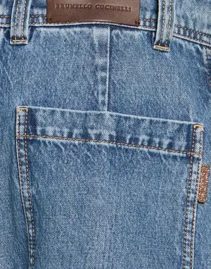Brunello Cucinelli Light Wash Straight Leg Jeans