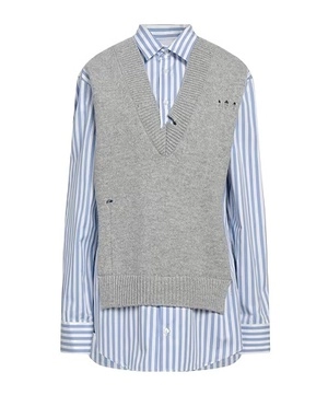 MAISON MARGIELA Striped Shirt - Grey