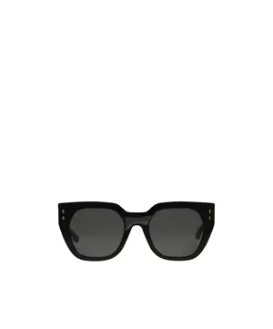 Isabel Marant Étoile Solid Colour Sunglasses - Black