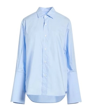 MAISON MARGIELA Solidcolor Longsleeve Shirt - Blue