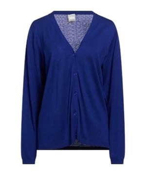 Max Mara Solid-color Knitted Cardigan - Blue