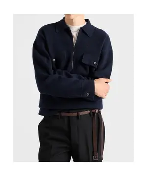 Prada Cashmere Polo Shirt