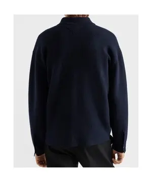 Prada Cashmere Polo Shirt
