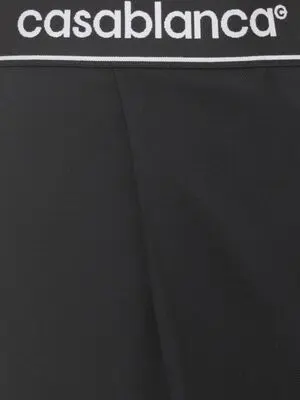 Casablanca Logo-waist Straight-leg Pants