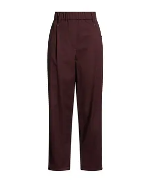 Brunello Cucinelli Solid Color Casual Trousers - Black